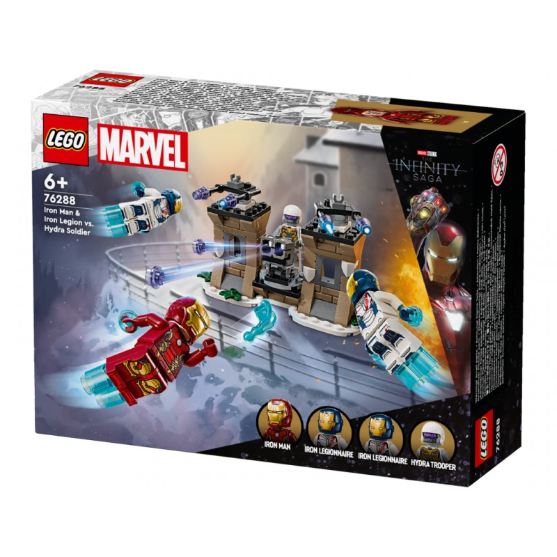 LEGO® 76288 Iron Man y Legión de Hierro vs. Soldado de Hydra