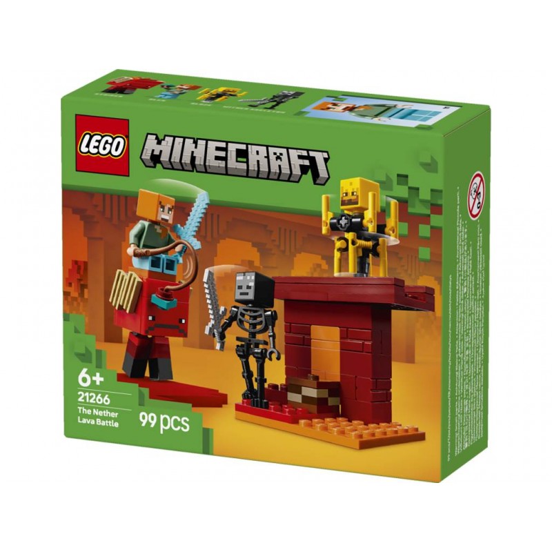 LEGO® 21266 La Batalla de Lava del Inframundo